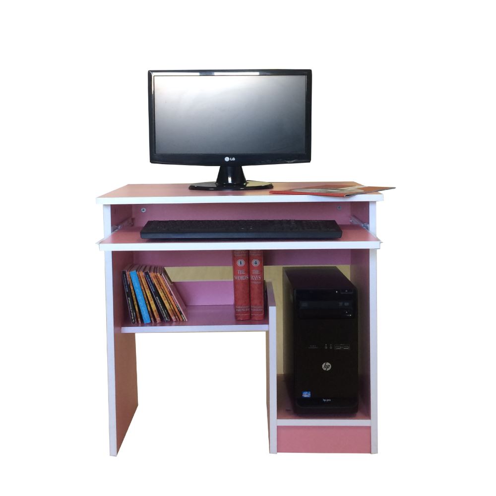 Alpino Pembe Bilgisayar Masası | Tekzen