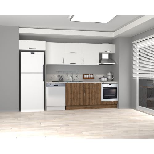 Dmodül Hazır Mutfak Dolabı 320 cm Monte CVZ-BYZ | Tekzen